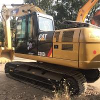 China 2021 Good Condition Japan Original 20 Ton Used Crawler Excavator CAT 320D2 in Shanghai for sale