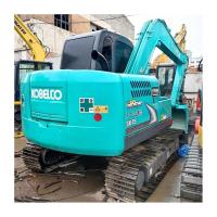 China Good Condition 7ton Used Mini Kobelco SK75 Excavator with 6850 KG Operating Weight for sale