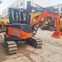 China Affordable Second-hand HITACHI ZX50U Mini Crawler Excavator with Original Parts and Valve for sale