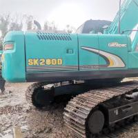 China 26 Ton Used Excavator Kobelco SK260 with Original Hydraulic Cylinder in Good Condition for sale