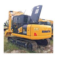 China Japan Made Good Condition Komatsu PC130 Excavator 13 Ton Crawler Machine Weight in Shanghai for sale