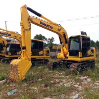China Japan Made Good Condition Komatsu PC130 Excavator 13 Ton Crawler Machine Weight in Shanghai for sale