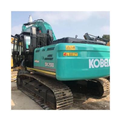 China Kobelco200-8 20-Ton Crawler Excavator with Original HINO Engine and 1-Year Guarantee for sale