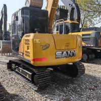 China 2023 Model Sany SY75 Mini Digger Machine with 7000 KG Machine Weight and Good Health for sale