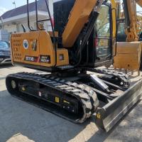 China Made in China used Sany SY75C Pro excavator 7 ton with near manufacture year for sale