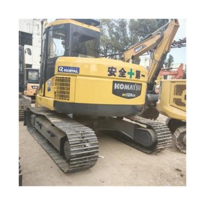 China Japan Used Komatsu PC128 Excavator with Low Working Hours and Original Hydraulic Cylinder for sale