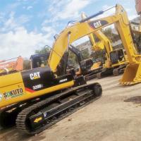 China 20 Ton Used Cat320 Cat320D Excavator in Shanghai with Original Hydraulic Valve 2021 for sale