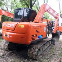 China Good Condition Hitachi ZX70 Excavator 7 Ton Made in Japan 860 Working Hours 40.5 KW for sale