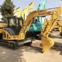 China 28.5 KW 5 Ton Mini Used Komatsu PC55 Excavator with Thumb from Japan in Good Condition for sale