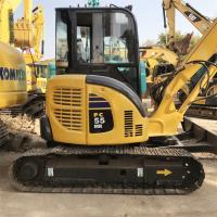 China 28.5 KW 5 Ton Mini Used Komatsu PC55 Excavator with Thumb from Japan in Good Condition for sale