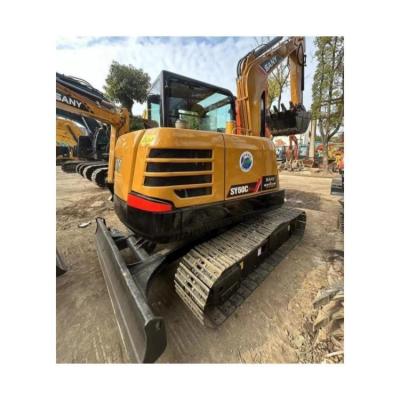 China 6 Tons Used Sany SY60C Digger Construction Machinery with ORIGINAL Hydraulic Pump for sale