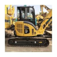 China 1896 Working Hours Original Hydraulic Pump 5 Ton Mini Used Excavator Komatsu PC55MR-2 for sale