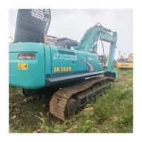 China 2022 HINO Engine Kobelco 350 Crawler Excavator With One And Life Long Maintenance for sale