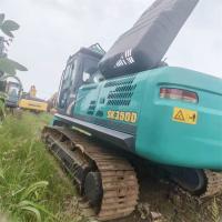 China 2022 HINO Engine Kobelco 350 Crawler Excavator With One And Life Long Maintenance for sale