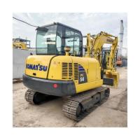 China 5300KG Operating Weight Japan Original Used Komatsu PC56 Crawler Excavator 34.5KW for sale