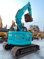 China Free Spare Parts on 2021 Year Kobelco SK75 Mini Excavator with 6850KG Operating Weight for sale