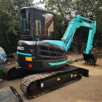 China SK55SR Crawler Excavator Kobelco 5ton Mini Digger with Rubber Track Shoes in Shanghai for sale