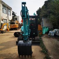 China SK55SR Crawler Excavator Kobelco 5ton Mini Digger with Rubber Track Shoes in Shanghai for sale