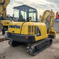 China Good Condition Original 5 Ton Mini Used Komatsu PC56-7 Excavator from Japan in Shanghai for sale