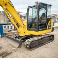 China Good Condition Original 5 Ton Mini Used Komatsu PC56-7 Excavator from Japan in Shanghai for sale