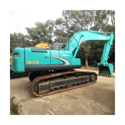 China 25 Ton Used Kobelco SK250 Excavator 250 Mining Digging Machine in Excellent Condition for sale