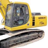China 20 Ton Used Original Japan Komatsu PC200 Excavator with Machine Weight of 20000 KG for sale