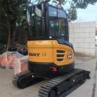 China 2024 Sany 26U Used Excavator 2ton Mini Micro Crawler Backhoe Agricural Excavators SY20 for sale