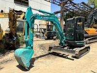 China 40.5 KW Original Japanese Kobelco 55sr 5-ton Mini Excavator Crawler Excavator Machine for sale