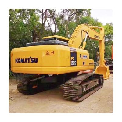 China Made in Japan used Komatsu PC220-7 excavator 22 ton with direct injection engine for sale