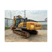 China SANY 215 245 265 Medium Excavators 24Ton Second Hand 2020 Year 1.3m3 Bucket Capacity for sale