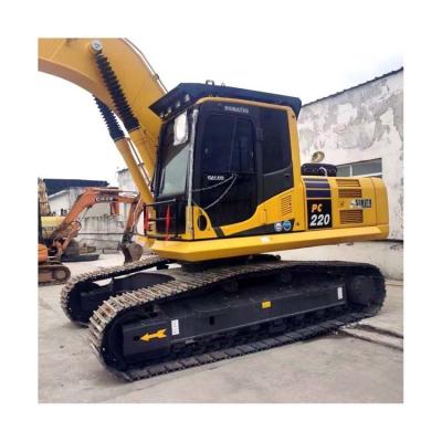 China 22 Ton Used Komatsu Excavator PC220 in Japan Original Hydraulic Pump and Valve Included for sale