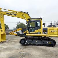 China 20 Ton Used Komatsu PC200-8 Excavator in Good Condition with Original Hydraulic Valve for sale