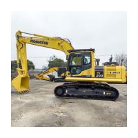 China Original Hydraulic Valve Used 20 Ton Crawler Chain Komatsu PC200-8 Excavator in Japan for sale