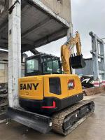 China SECOND Hand SANY SY60C Excavator SANY55 SANY95 SANY75 With Original Hydraulic Pump for sale
