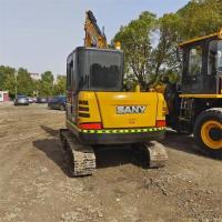 China Sany SY60C Digger 6 Tons Used Excavator For Construction Machinery Within Year 2023 for sale