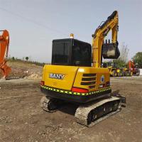 China Sany SY60C Digger 6 Tons Used Excavator For Construction Machinery Within Year 2023 for sale