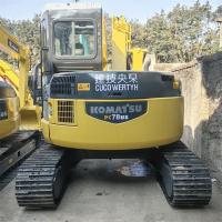 China Mini Komatsu PC78 Crawler Excavator 7 Ton Used in Japan with Original Hydraulic Valve for sale