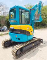 China Made in Japan Original Design 3 Ton Kubota Mini Excavator U30 with U30 Rubber Track for sale