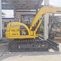 China Japan Manufactured Komatsu PC70 Excavator with Good Health and 0.3 m3 Bucket Capacity for sale