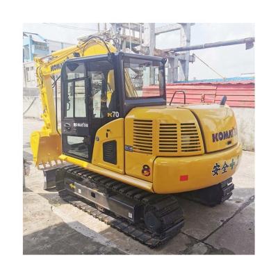 China Used Komatsu PC 70 8 Excavator in Japan with 0.3 m3 Bucket Capacity and Good Health for sale