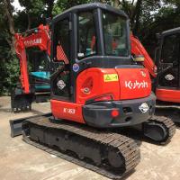 China Japan Made Mini Excavator Kubota KX163 in Good Condition with 0.22 m3 Bucket Capacity for sale