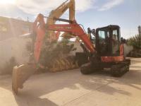 China Used Kubota KX163-5 Mini Excavator with Original Hydraulic Pump 5 Ton Operating Weight for sale