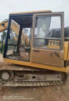 China Used Excavator CAT E70B with Original Hydraulic Pump and Automatic Air Condition for sale