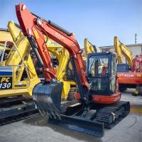 China Original Hydraulic Valve Mini Crawler Used Excavator Kubota U55 in Shanghai Active for sale