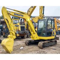China Affordable KOMATSU PC56 Excavator with Low Working Hours and Crawler Chain Movement for sale