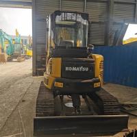China Original Hydraulic Cylinder Komatsu PC55MR 5.5Ton Japanese Excavator 1600 Working Hours for sale