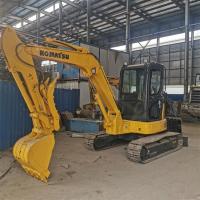 China Original Hydraulic Cylinder Komatsu PC55MR 5.5Ton Japanese Excavator 1600 Working Hours for sale