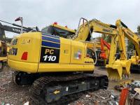 China 11000 KG Moving Type Crawler Chain Komatsu- Pc 110-7 Used Excavator In Good Condition for sale