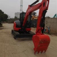China Kubota 163 6 Ton Mini Digger Excavator 2161 Working Hours and Operating Weight 5520KG for sale