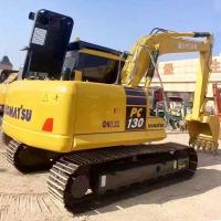 China 2021 Japan Made Good Condition 13 Ton Used Komatsu PC130 Excavator 896 Working Hours for sale